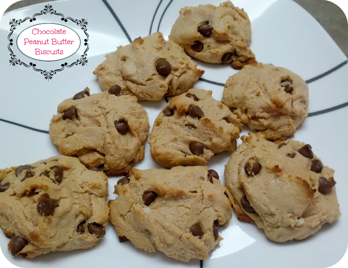 Chocolate Peanut Butter Biscuits Recipe - Motherhood Defined