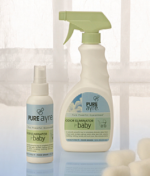 PureAyre Odor Eliminator for Baby Review & Giveaway - Motherhood Defined