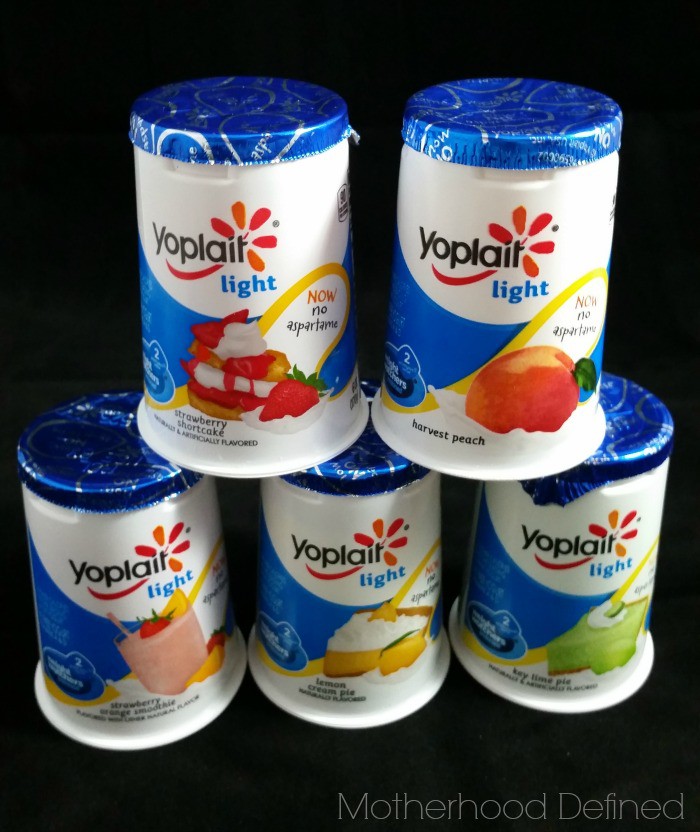 Yoplait Light Banana Smoothie with Peanut Butter Drizzle - Motherhood ...