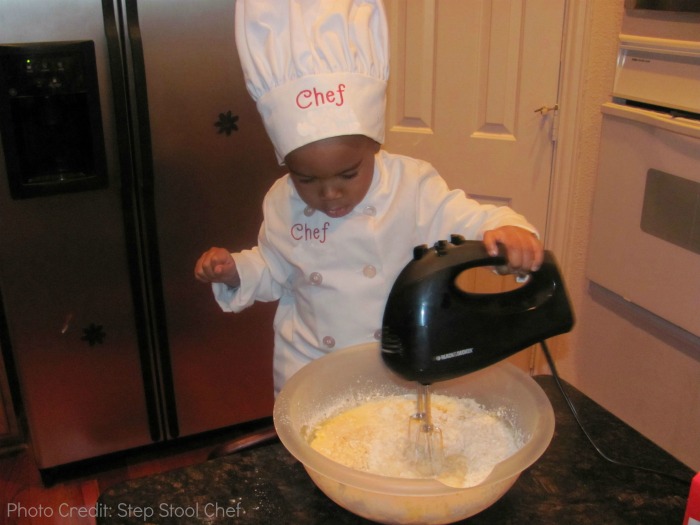 Step Stool Chef celebrates kid independence and leadership!